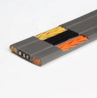 China Type YFFBPG Flat Cable 3X16 24X1.5, 3X15P Power And Control Cable For Crane Reeling System for sale