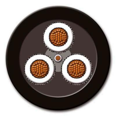 China Type MP-GC Heavy-Duty Rock Drill Cable For Mining ICEA S-75-381 & ASTM B-8 for sale