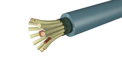 China Highly Flexible 3-In-1 Reeling Cable (Power & Signal & Optical Fibre) for Ship Unloader on the Northern Australian Coast for sale