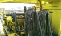 China Type F-NTSCGEWÖU Fiber Optic Gantry Crane Power Reeling Cable for sale