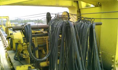 China Type F-NTSCGEWÖU Fiber Optic Gantry Crane Power Reeling Cable for sale