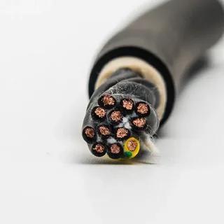 China High Abrasion Resistance Highly Flexible Drag Chain Servo EMI Shielded Cable For Continuous Flexing Applications for sale