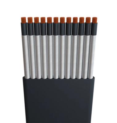 China Type H05VVH6-F Crane Power & Control Flat Cable For Elevator for sale