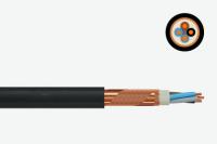 China BS 6708 TYPE 7 Rubber Mining Cable 3×150+70+95SQMM 0.64/1.1kV British Electrical Labeling for sale