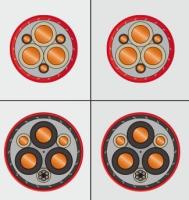 China Type SHD-GC Mine Trailing 2kV 4 AWG 3C EPR/CPE Mining Cable for sale