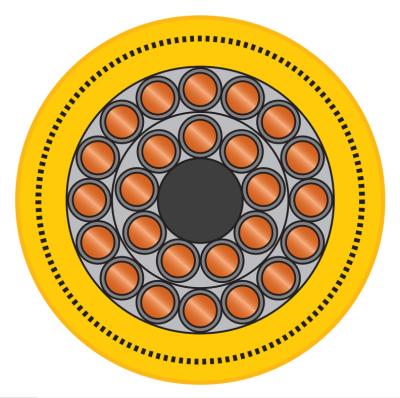 China Type (N) SHÖU Low Voltage Multi-Purpose Derivative Mining Cable 0.6/1KV Is Used For Various Mining Power Distribution for sale