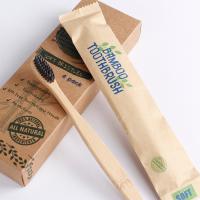 China Environmental Protection Oral Care Toothbrush Green And Compostable for sale