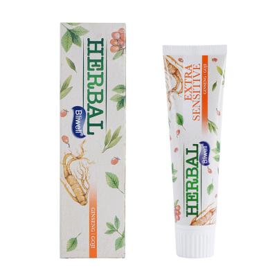 China OEM Natural Herbal Toothpaste Protect the gums Whitening Toothpastes for sale