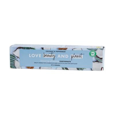 China Plant Extract Natural Coconut Toothpaste 100g For Traveling for sale