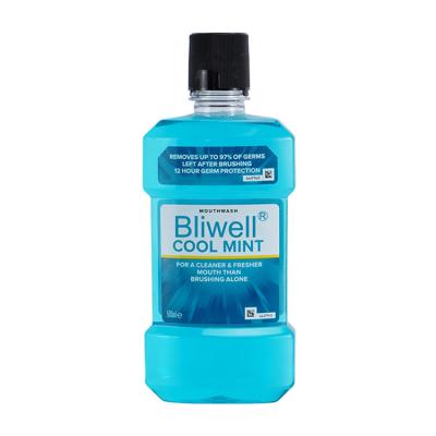 China Alcohol Free Antibacterial Antifungal Mouthwash , 100ML Cool Kids Mint Mouthwash for sale