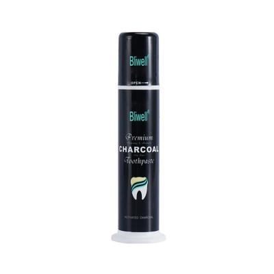 China Activated Charcoal Teeth Whitening Toothpaste Mousse Removes Stains Bad for sale