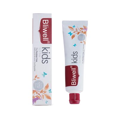 China Paraben Free Natural Kids Toothpaste 75g Herbal & Mineral Without SLS for sale