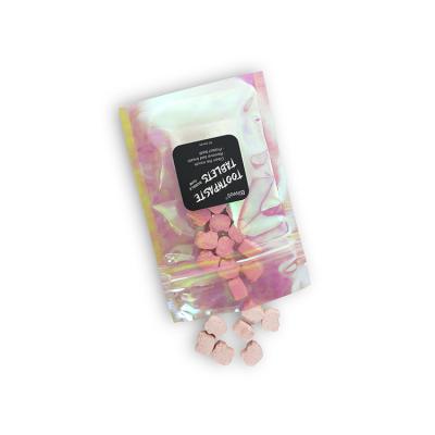 China Bubble Gum Flavor Teeth Whitening Tablets , Chewable Tablets For Brushing Teeth for sale