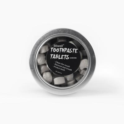 China Chewable Teeth Whitening Tablets , Not Irritating Natural Toothpaste Tablets for sale