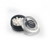 China Zero Waste Toothpaste Tablets , Natural Sea Salt Flavor Toothpaste Tablets for sale