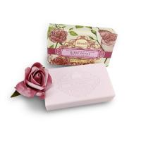 China Rose flower Handmade essential oil soap Plant extracts whitening skin Face Soap Toilet soap for sale