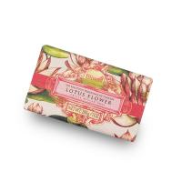China OEM Natural handmade soap with lotus a delicate fragrance Plant extracts whitening skin Face Soap for sale