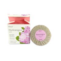 China Hydrangea handmade Essential oil soap with Natural extracted from plants with moisturizing skin Face soap for sale