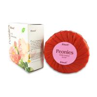 China 100G Peonies Face soap Natural extracted from plants Essential oil handmade soap with moisturizing skin Toilet soap for sale