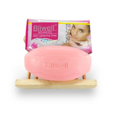 China Rose Flavor Skin Lightening Soap , Handmade Soap For Sensitive Skin for sale