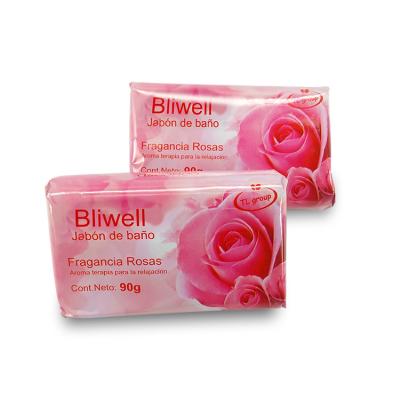 China ISO Natural Handmade Soap Rose Flower Fragrance Moisturizing Skin for sale