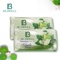 China Facial Cleansing Natural Handmade Soap , Rectangle Apple Scented Soap for sale