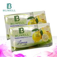 China OEM ODM Hand Made Lemon Flavour Soap , 90g Body Dirt Removal Soap for sale