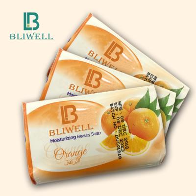 China Basic Cleaning Natural Handmade Soap , Anti Acne Orange Flavour Soap for sale
