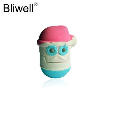China 100G Kids bath Fizzy Cartoon character shape,  bath bomb OEM custom factory price for sale