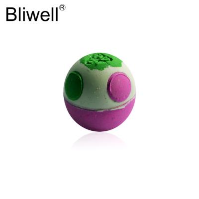 China 100G Kids bath Fizzy circular shape,  bath bomb OEM custom factory price for sale