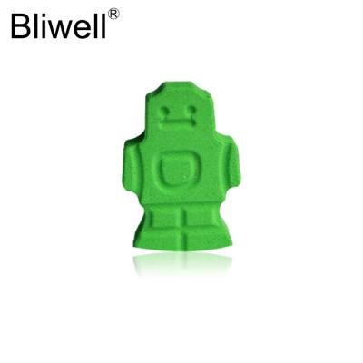 China Custom 100g Robot Bath Bomb Foam Rich Natural No Stimulation for sale