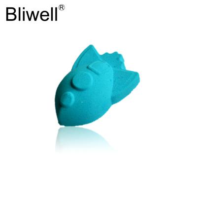 China ODM Bomb Bath Fizzers Little Blue Rocket Shape With Bubble Delicate And Safe for sale