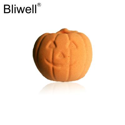 China 100G Halloween Pumpkin Bath Bomb , Bath Bombs For Kids With Sensitive Skin for sale