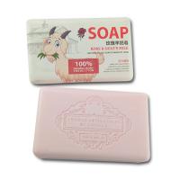 China Skin Whitening Natural Handmade Soap , Goat Milk Rose Soap For Women for sale