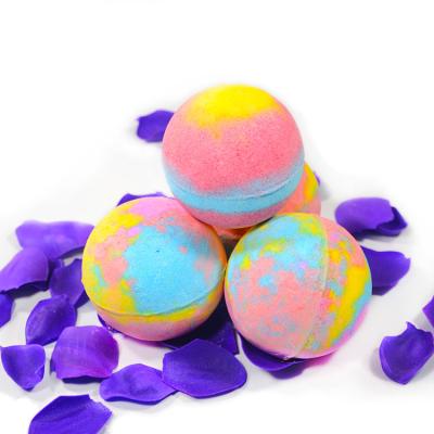China 100g Colorful Bath Bubble Bomb Sweet Fragrance Natural Mild Handmade for sale
