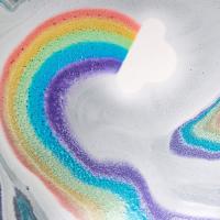 China Magical Rainbow Cloud Bath Bombs Fizzy Spa Colourful Set 3pcs*180g Coconut Scented Individually Wrapped For Kids Bath for sale