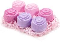 China Body & Earth Bath Bombs Gift Set - 6pcs Handmade Natural Bath Bombs for Women with Rose Scent,Spa Bubble Fizzies for sale