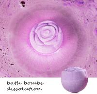 China Body & Earth Bath Bombs Gift Set - 6pcs Handmade Natural Bath Bombs for Women with Rose Scent,Spa Bubble Fizzies for sale