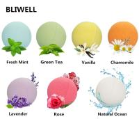 China 12pcs Pure Natural Essential Oils Bubble Bath Bomb Gift Set Fizzy Spa single color, Lasting, gentle, nourishing, relaxed for sale