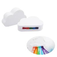 China 2021 Hot Selling OEM Dreaming Rainbow Bubble Cloud Shape Bath Bombs Fun Gift  For Kids for sale