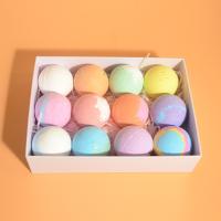China Hot Selling  Private Label bath Bubble Natural and Organic Fizzy  Bath Bombs Gift Set 12pcs for sale