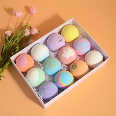 China Hot Selling Gift Set Private Label Handmade Colorful Bubble Natural Vegan Organic Fizzy Cbd Bath Bombs For Kid/Women/Man for sale