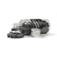 China Black Bamboo Charcoal Remove Stains Vegan Toothpaste Tablets for sale