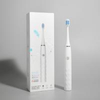 China Powerful Safe IPX7 Waterproof Gentle White High Frequency Sonic Cleaning Electric Toothbrush for sale