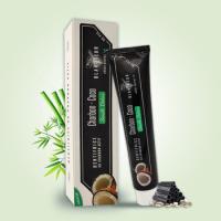 China Cleansing Natural Gentle Activated Charcoal Coconut Black Teeth Whitening Toothpaste for sale