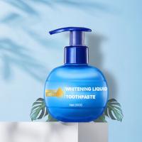 China Wholesale 60ml Baking Soda NatursTeeth Whitening Liquid Toothpaste With Strong Cleaning Power for sale