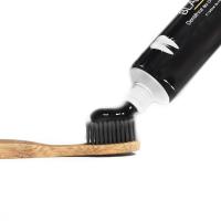 China 2021 Green Friendly Plastic Fress Natural Recyclable Charcoal Infused Bamboo Toothbrush for sale