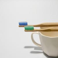China Natural Recyclable Personalised Hotel Travel Soft Bristles Wooden Toothbrush Bamboo for sale