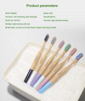 China 100% Organic BPA Free Eco Friendly Hotel Reusable Toothbrushes with Soft Nylon Bristles for sale