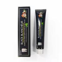 China Chinese manufacturer wholesale Natural organic Activated carbon coconut Black charcoal teeth whitening mint toothpaste for sale